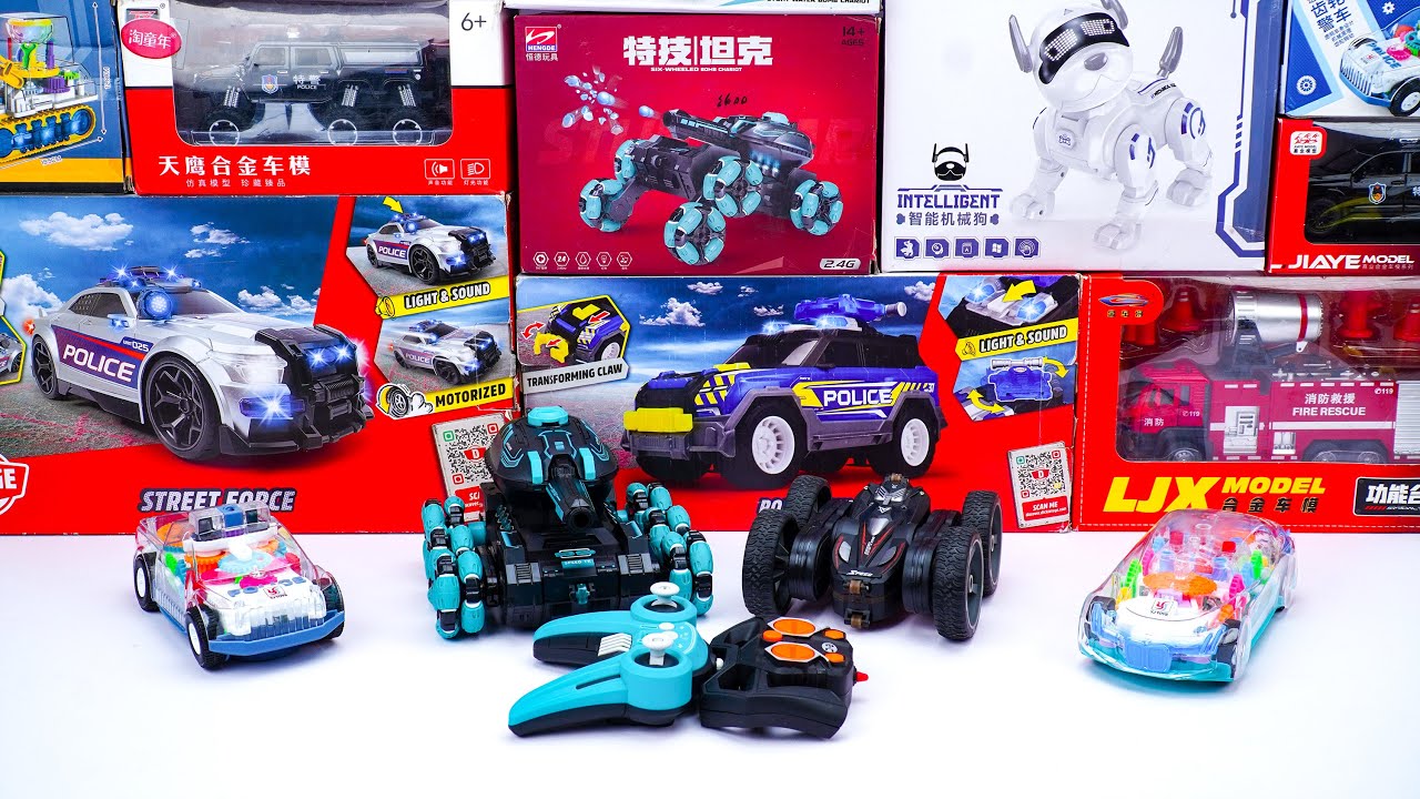Unboxing RC Transparent Mechanical, RC Stunt Chariot, 24.Se G4p Stunt ...