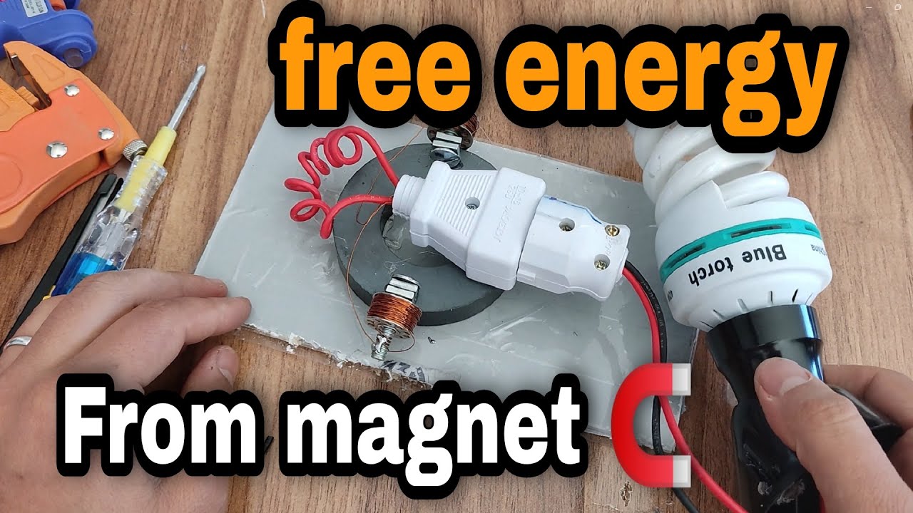 free energy generator science electric experiment - YouTube