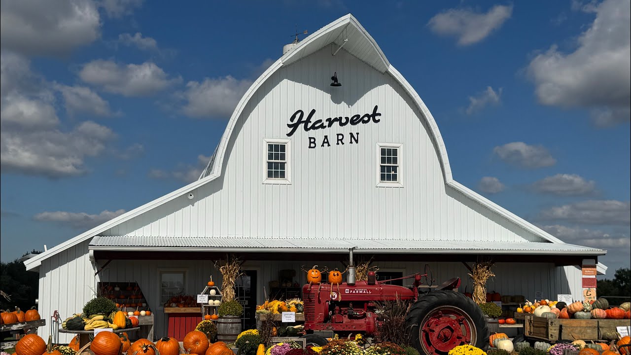 Прогулка и покупки с магазина Harvest Barn Iowa ! 😃 - YouTube