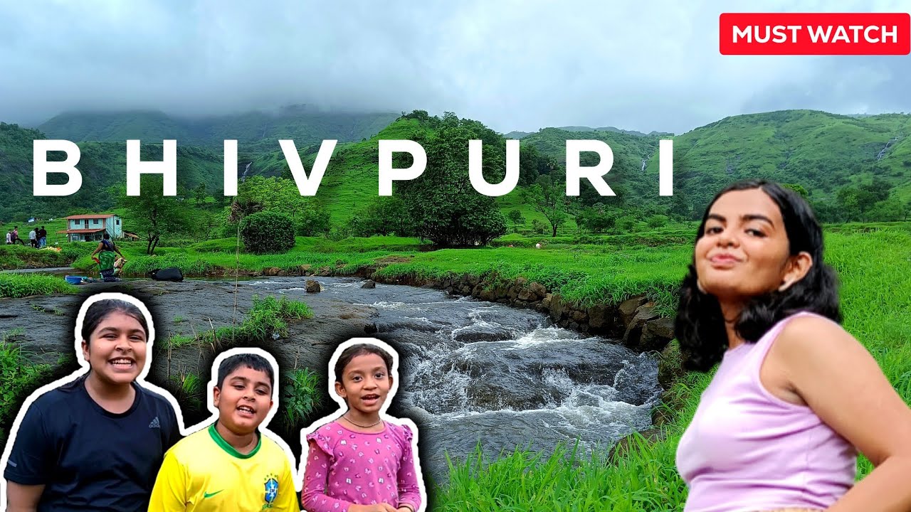 Bhivpuri Waterfall | Bhivpuri Waterfall 2023 | Karjat Waterfall ...