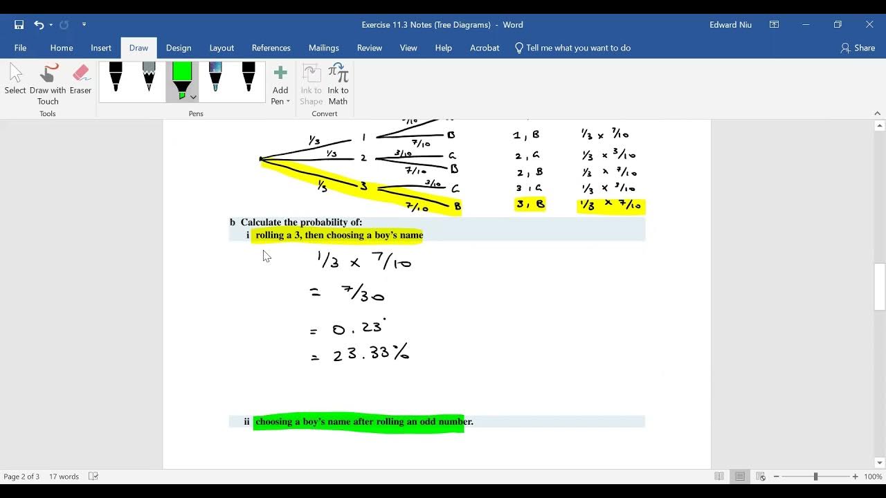 Tree Diagrams - YouTube