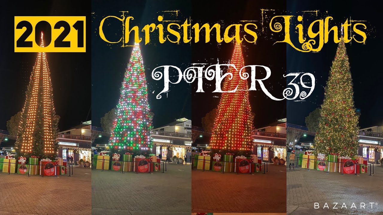 2021 Christmas decorations, Christmas tree lights, Light show details ...
