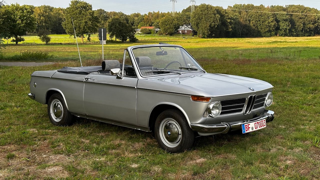 BMW 1600 Cabrio Eleganter Oldtimer- Ein Klassiker für die Ewigkeit ...