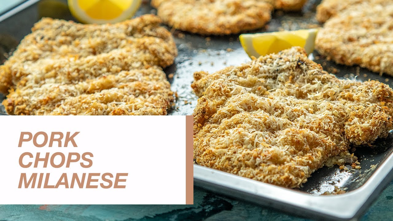 Pork Chops Milanese | Food Channel L Recipes - YouTube