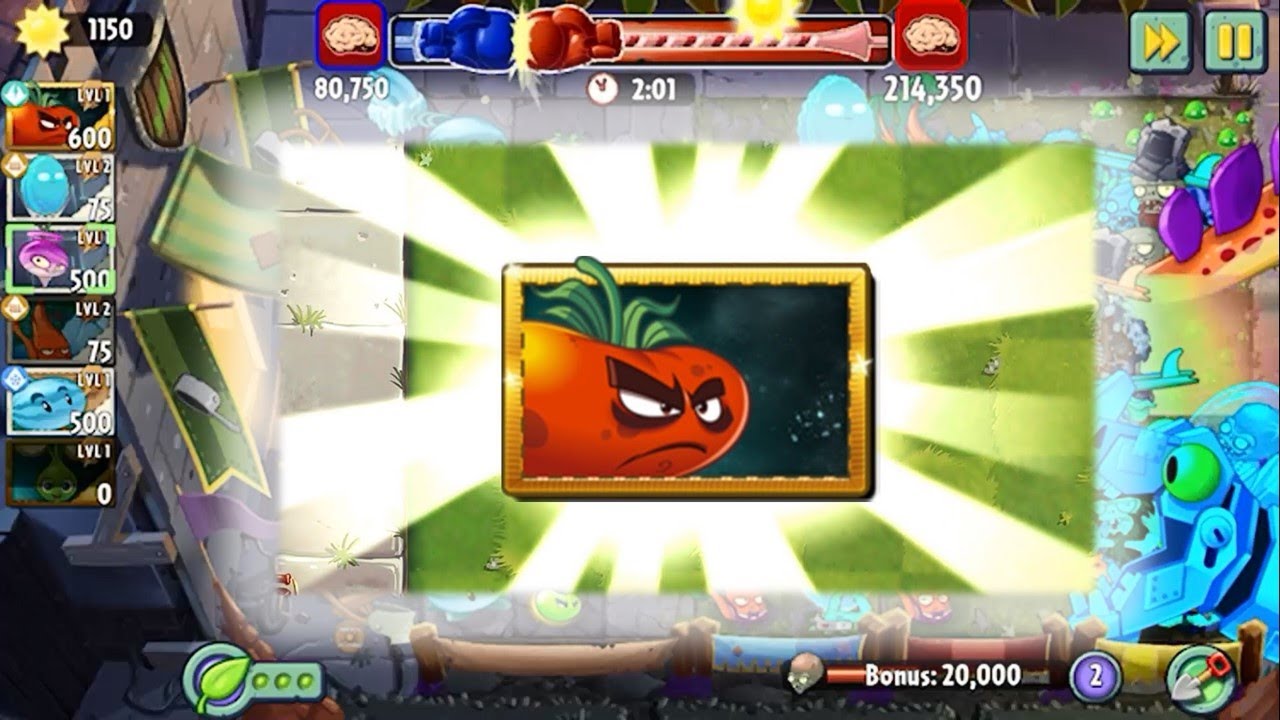 Ultomato Pvz2 & Zombot: New Gameplay 2020 | Plants Vs. Zombies 2 ...