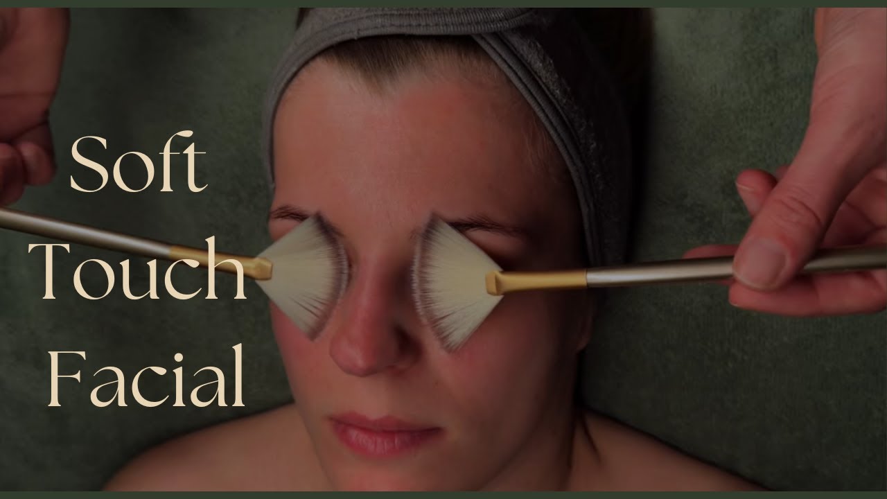 Tranquil Spa Facial | Soft Touch for Deep Relaxation | Real Person | No ...