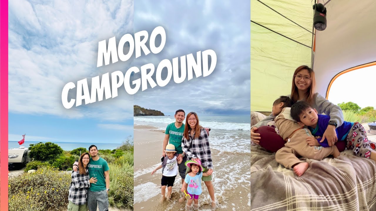 Best beach side camping at Moro Campground - YouTube