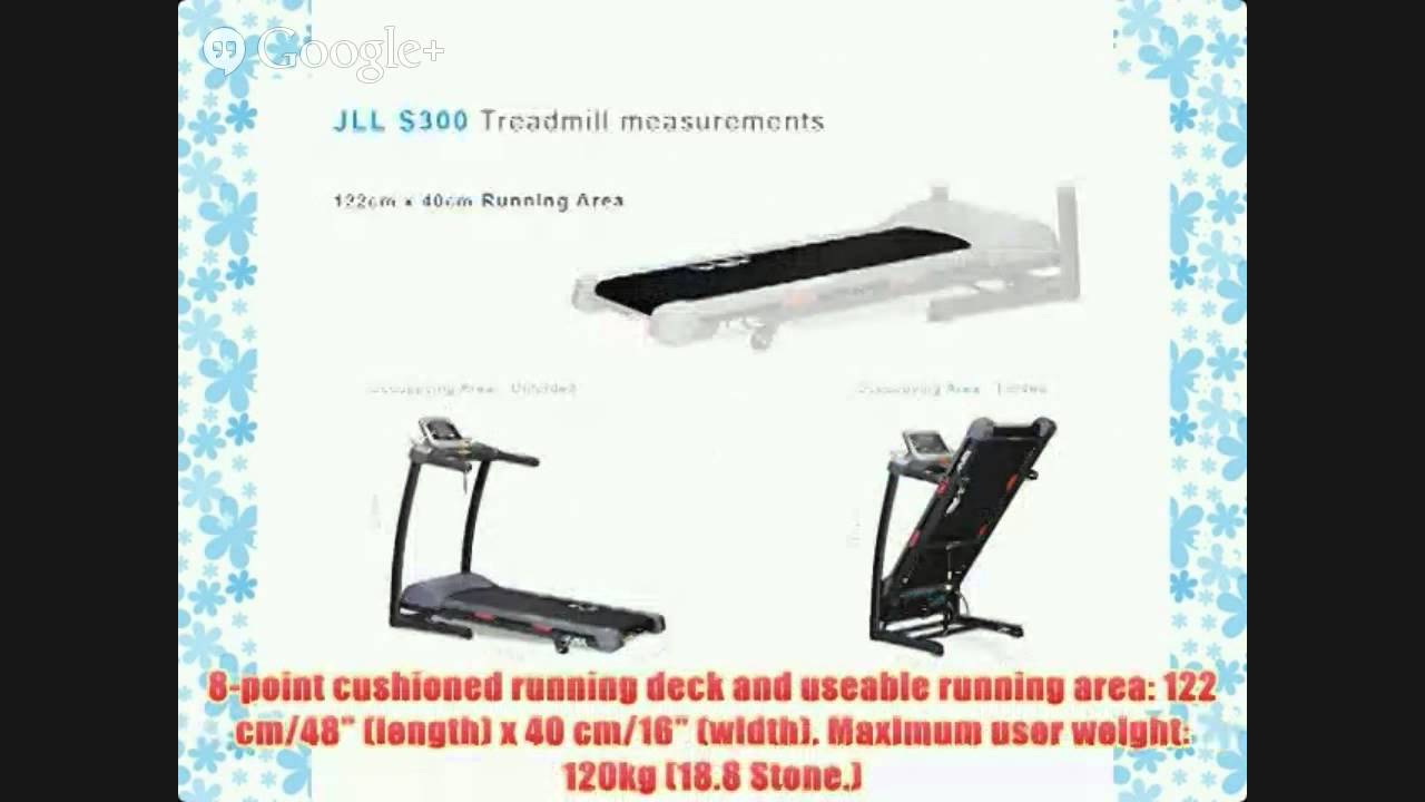 JLL S300 Digital Treadmill Ultra Professional Folding Treadmill For ...