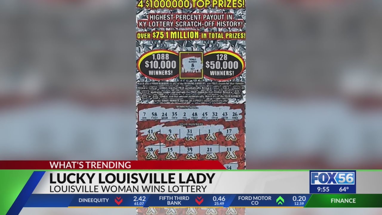 Louisville woman receives winning lottery email while at work - YouTube