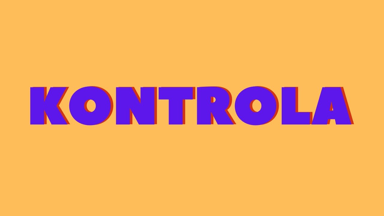 Kontrola - Trio Mio X Bensoul ( zamora remix Lyric Video) - YouTube