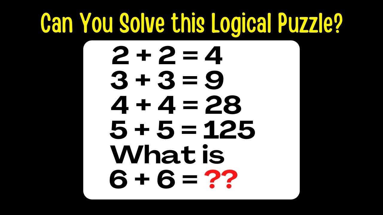 A Simple, Logical Puzzle. - YouTube