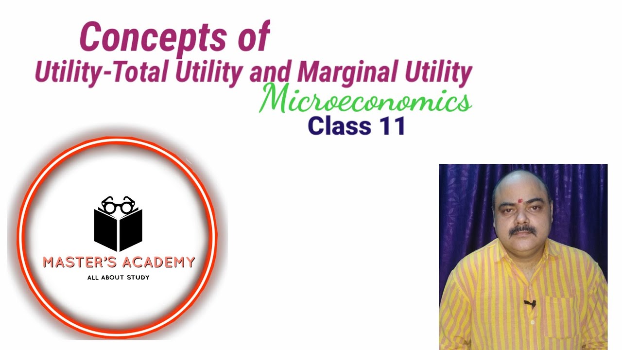 # Concepts of Utility-Total utility and Marginal UtilityI ...