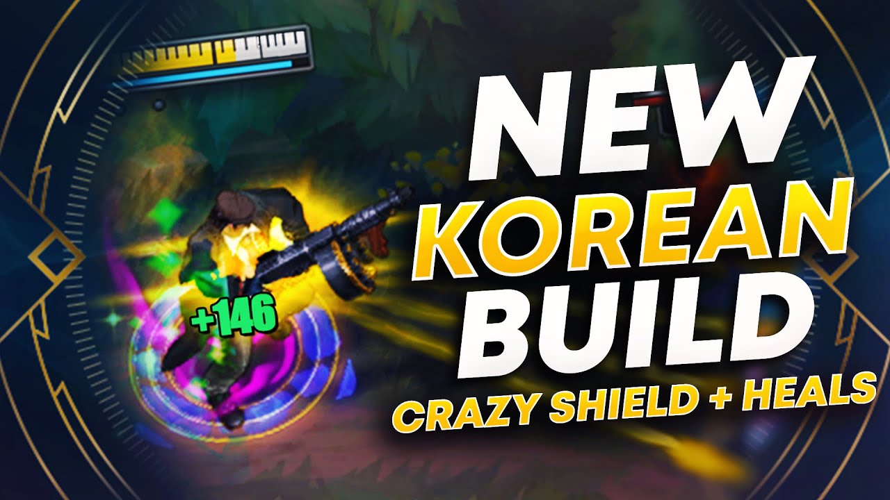 NEW INSANE KOREAN GRAVES BUILD (CRAZY HEALS AND SHIELDS) | League of ...