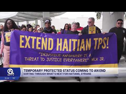 Temporary protection status ending for thousands of Haitians