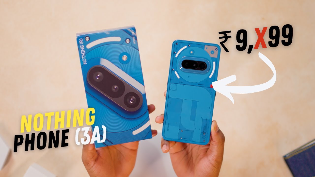 I got Nothing Phone (3a) in less than Rs 9700 - Real Unboxing [Hindi ...