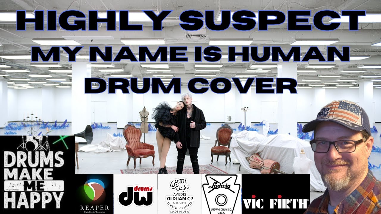 Highly Suspect - My Name Is Human - Drum Cover - YouTube