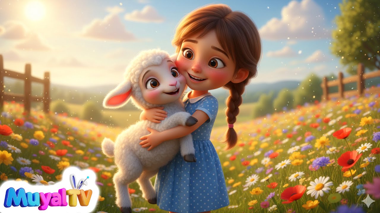 Mary Had A Little Lamb Nursery Rhymes & Kids Songs Muyal Tv - YouTube