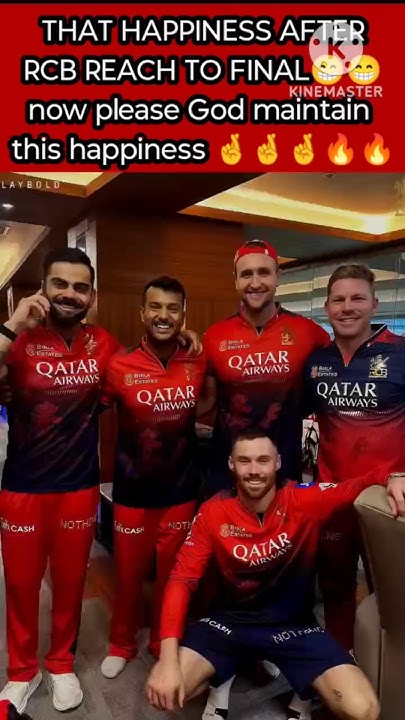 RCB HAPINESS ON IT'S PEAK ♥️🥶|#rcb #rcbians #ipl #viratkohli #cricketshorts #rcbforever # ...