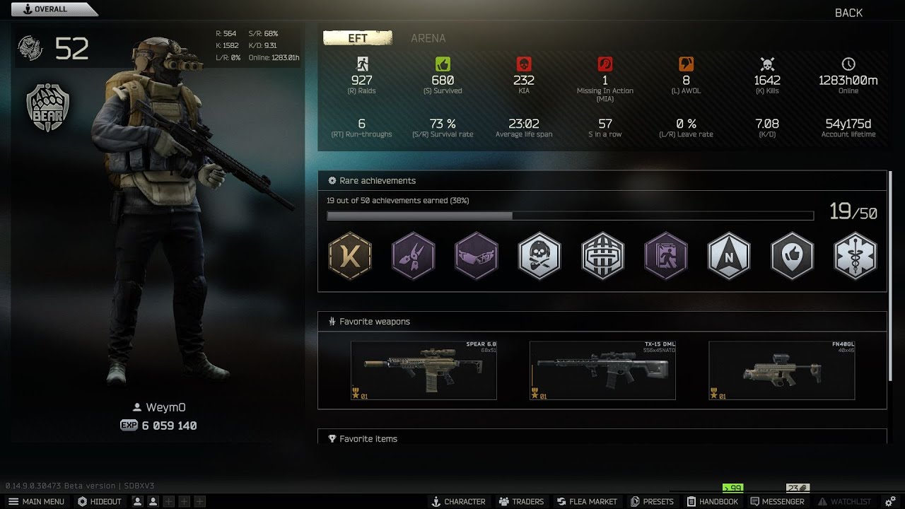 EFT clips 17 - first time getting kappa - YouTube