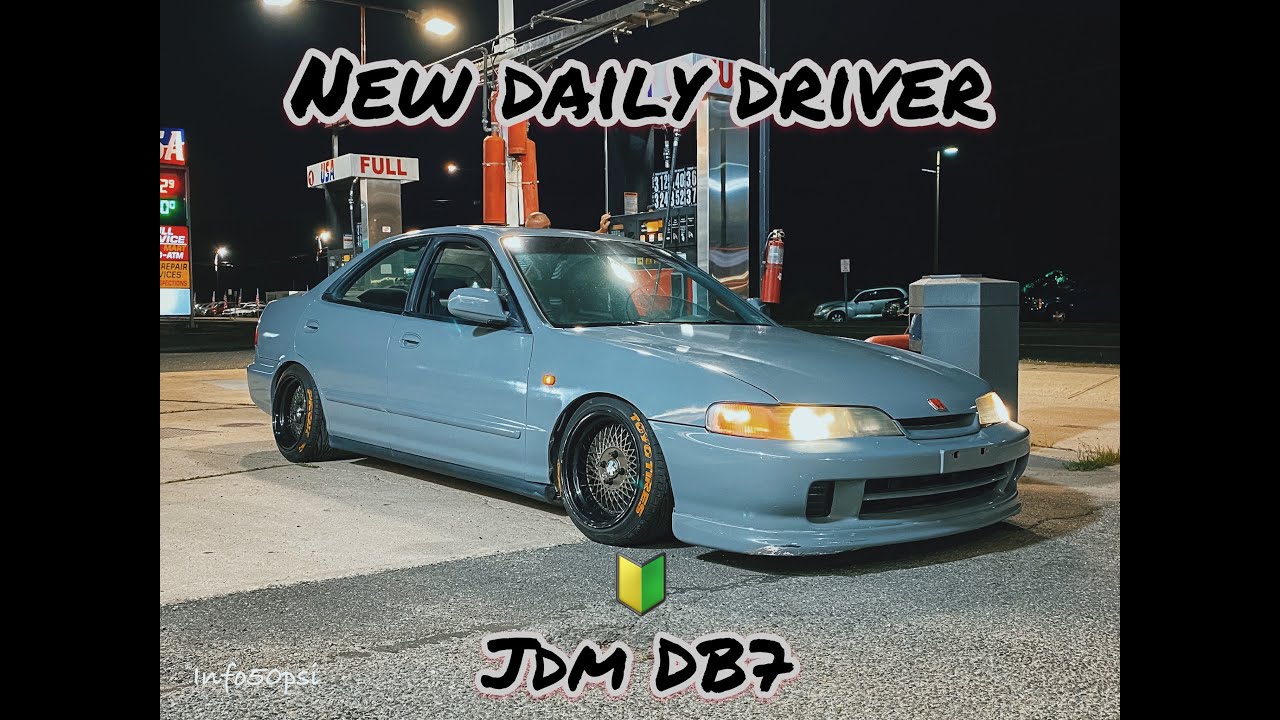Acura Integra sedan DB7/I bought another daily 😅 - YouTube