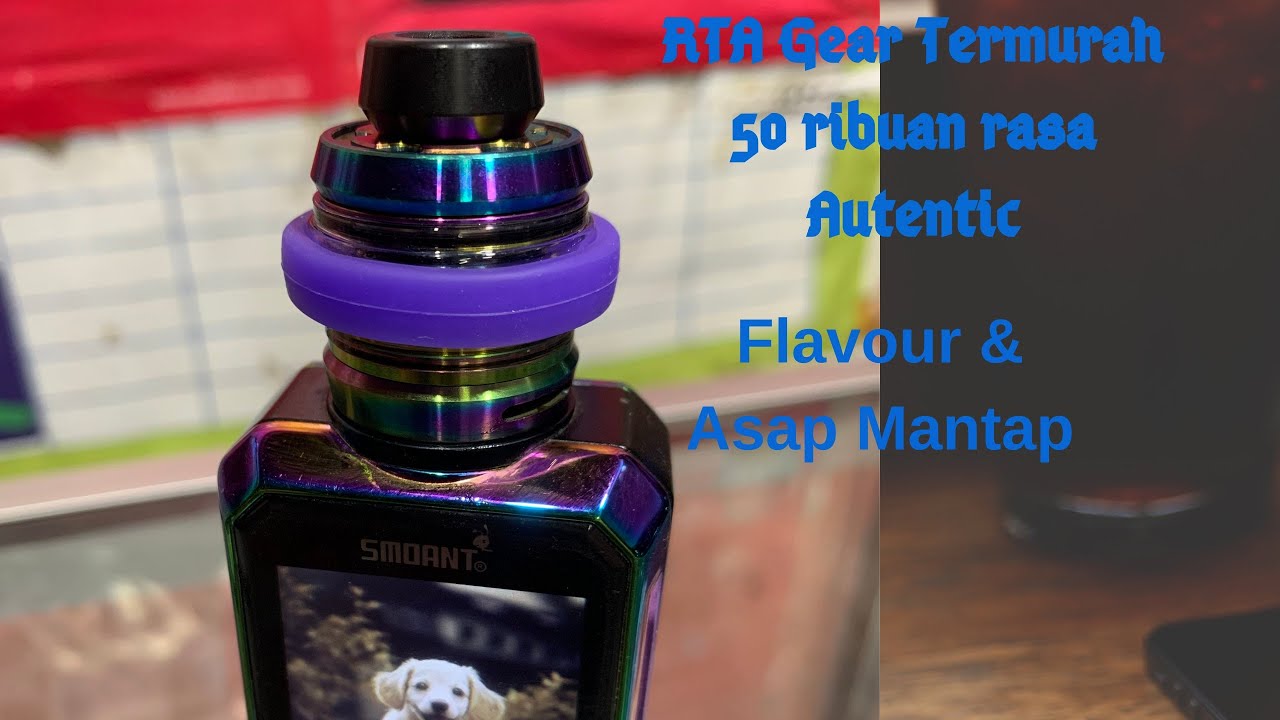 Review RTA Single Coil Gear OFRF Clone rasa Authentic || Sedotan & Rasa ...