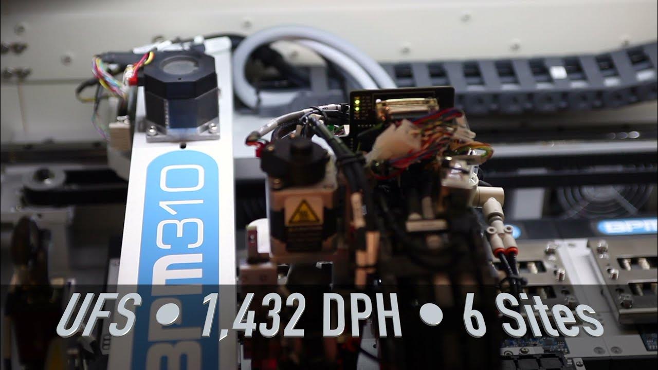 BPM310 Automated Device Programmer • UFS • Up to 48 Sockets • 6 ...