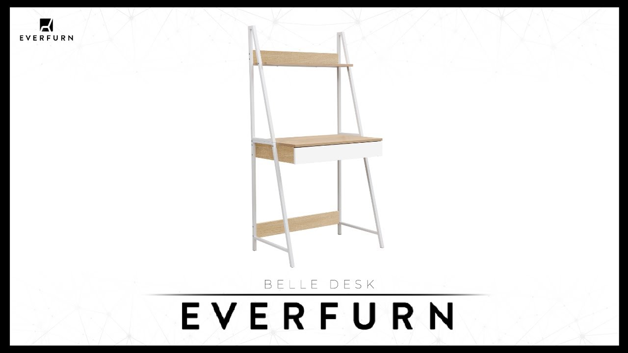 BELLE DESK | EVERFURN - YouTube