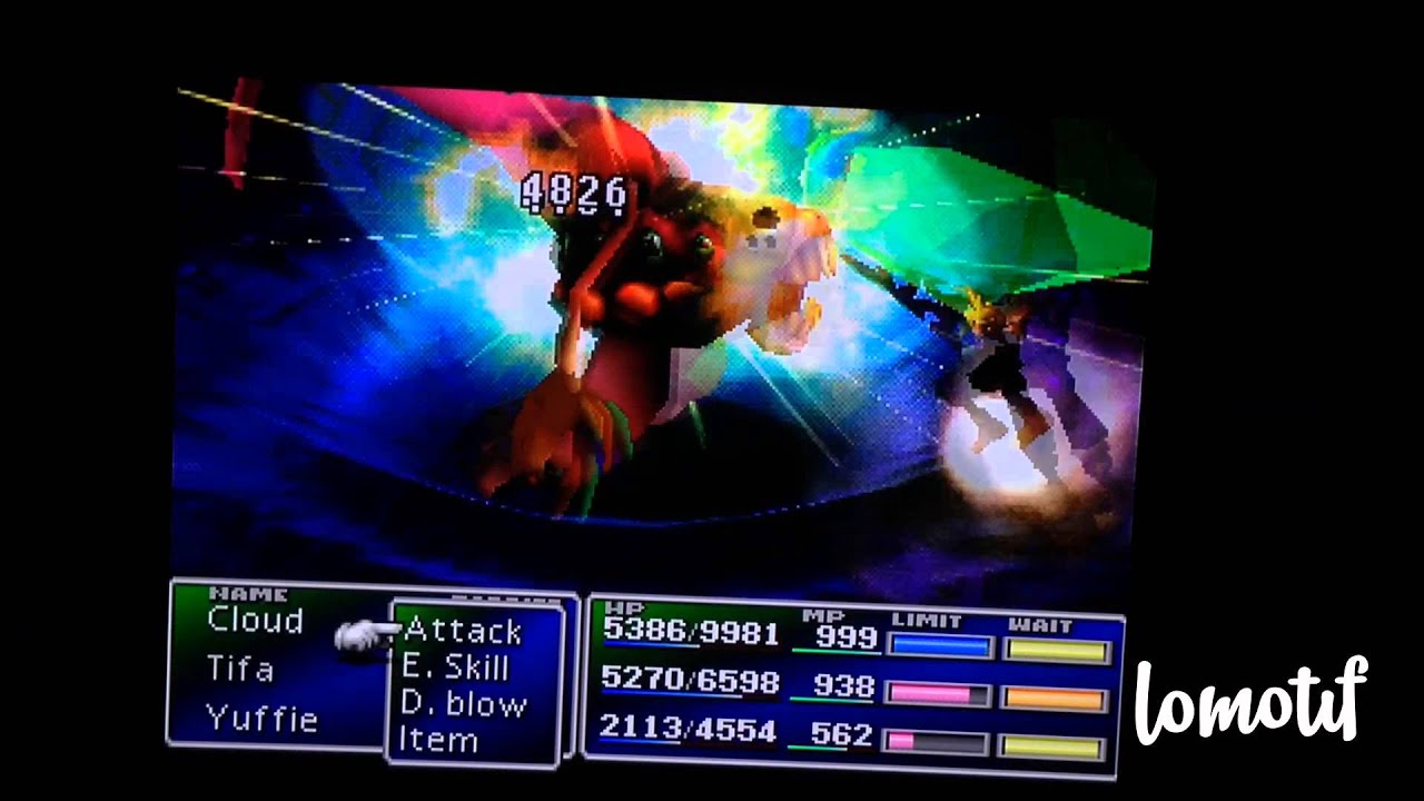 CLOUD OMNISLASH Final Fantasy VII 7 - YouTube