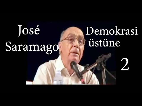 José Saramago konuşması: Sahte Demokrasi Türkçe Altyazılı