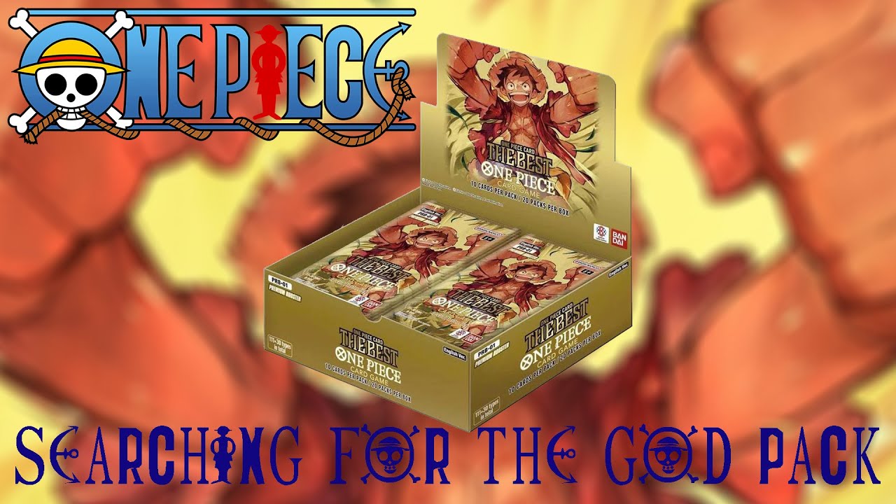 Opening More One Piece PRB-01 - God Pack? - Road To 1K Subscribers ...
