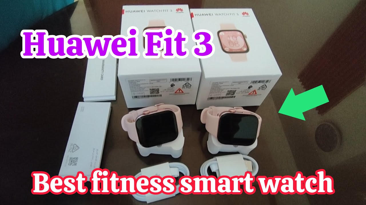 How to setup and install Huawei Fit 3 Smart Watch in your phone - YouTube