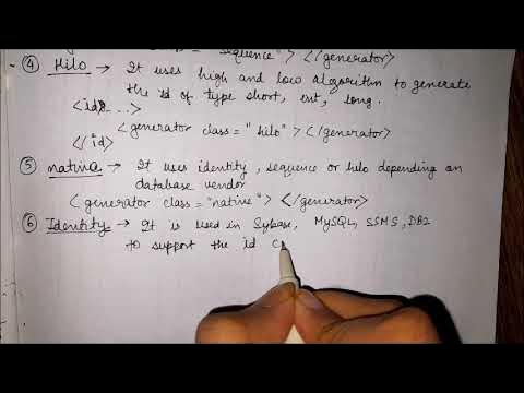 Generator classes in Hibernate Part 2 - YouTube