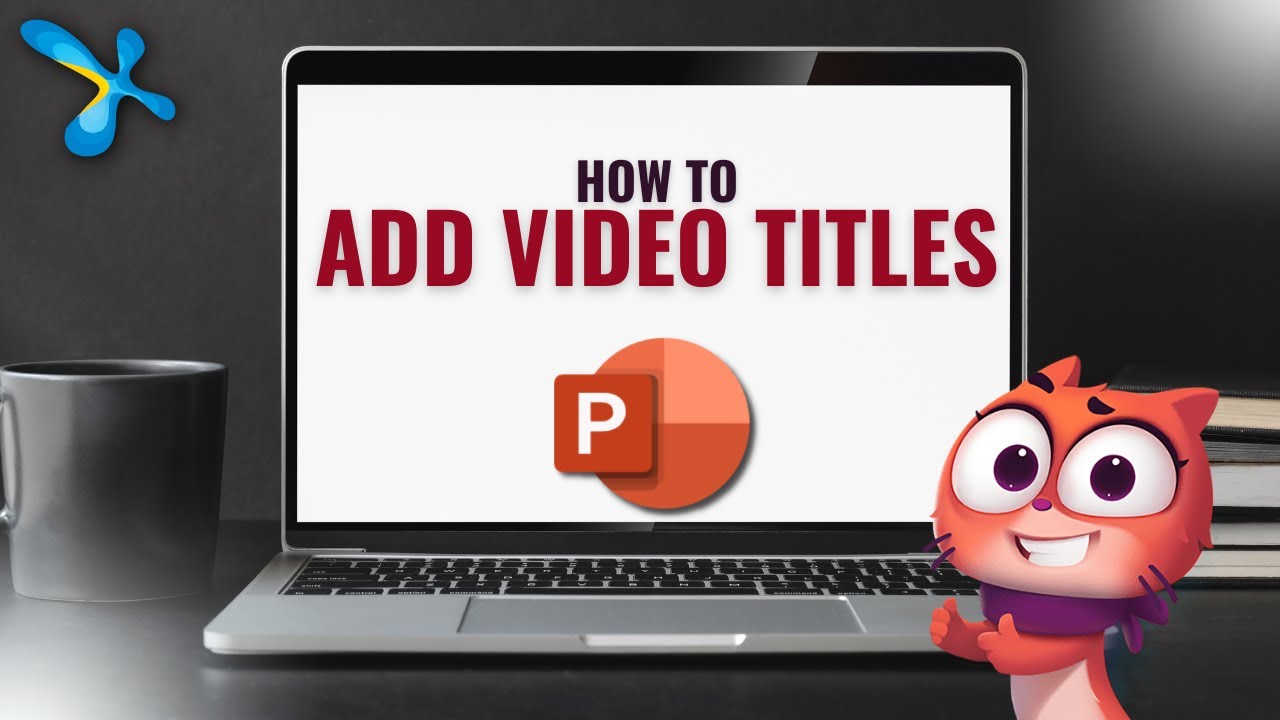 Video titling in PowerPoint - annotate videos in sync - YouTube
