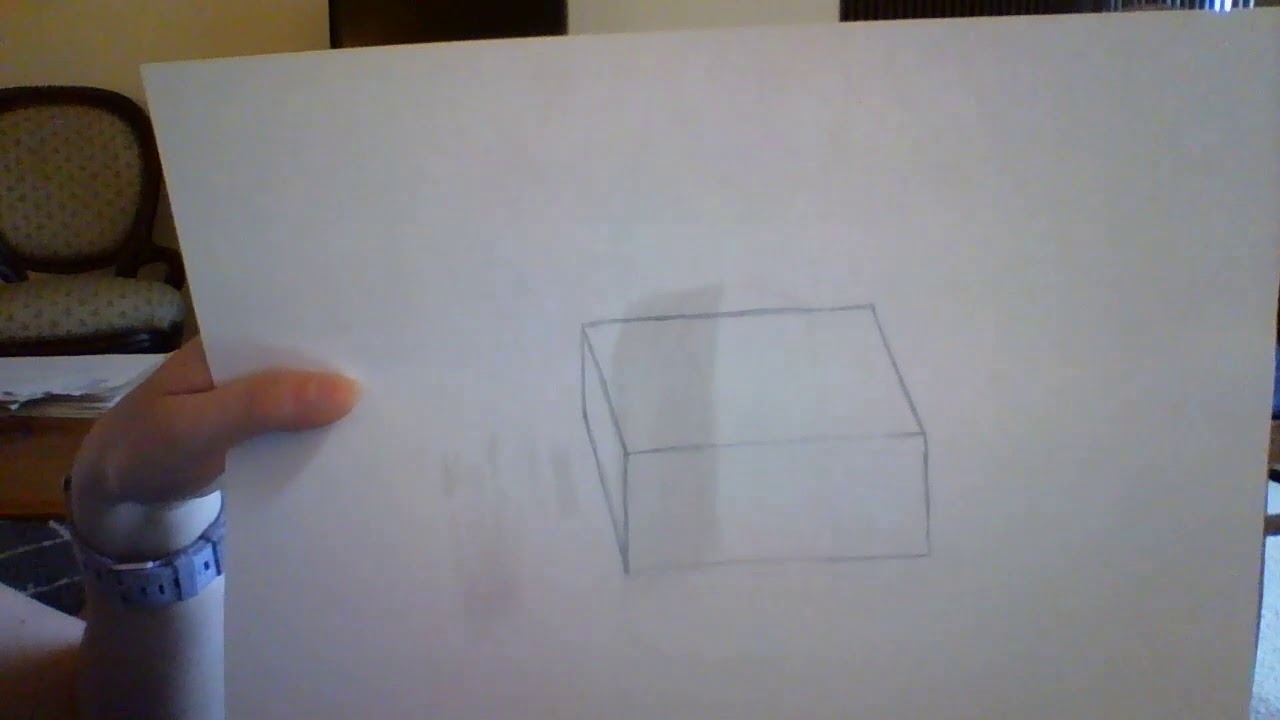 4 8 Drawing and Shading a Box - YouTube
