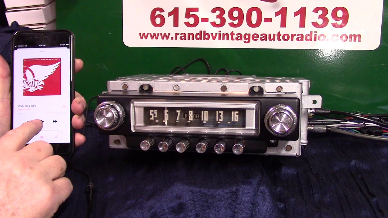 1948 49 Ford F1 truck radio - YouTube