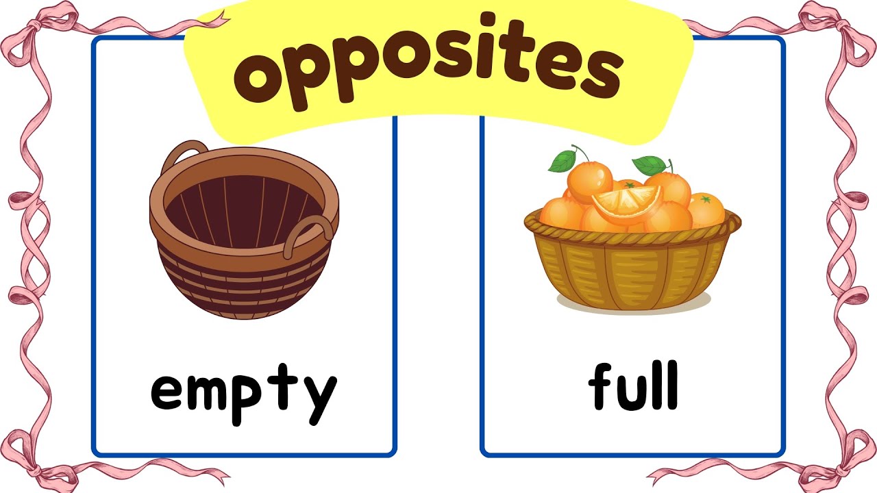 🧒🎨 Learn Opposites Easily with Fun Pictures! 📸🔄 | Kids' Learning ...
