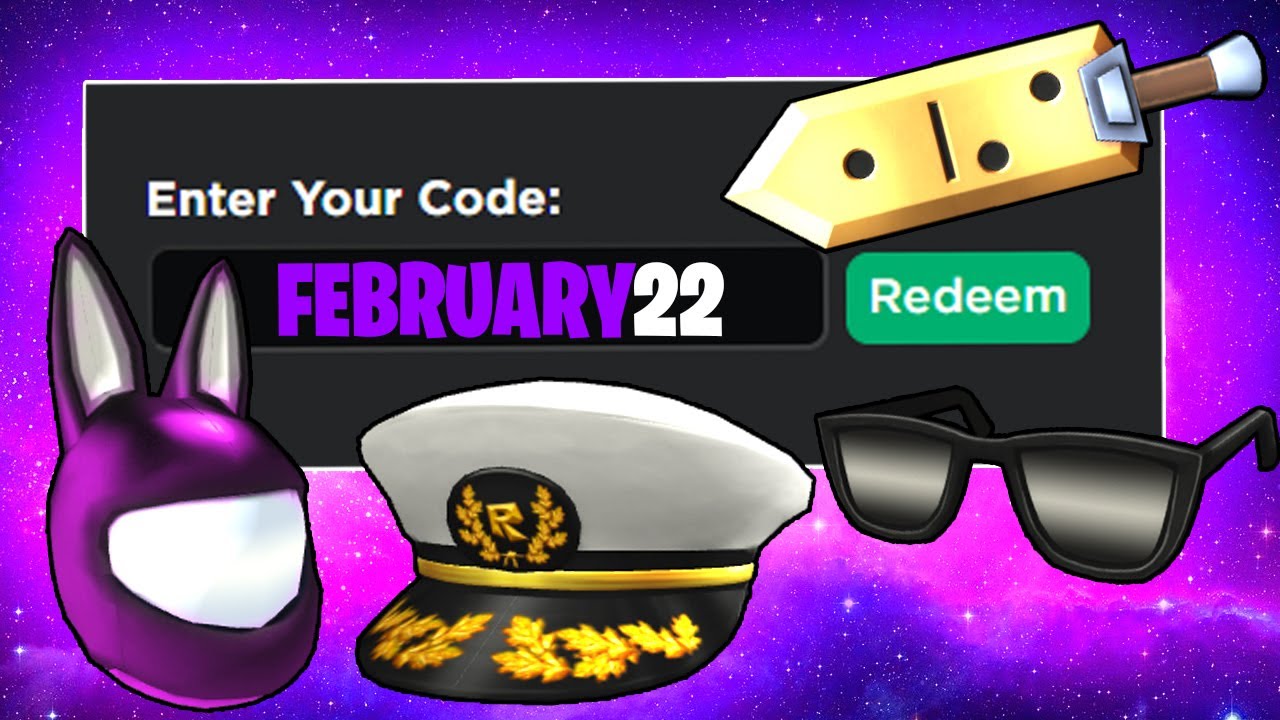ALL WORKING PROMO CODES ON ROBLOX FEBRUARY 2022! (FREE ITEMS) - YouTube