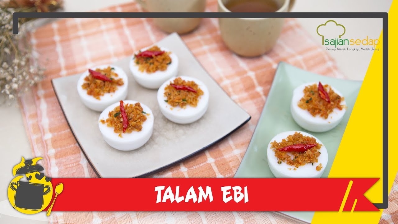 Resep Kue Tradisional: Resep Talam Ebi Gurih yang Bikin Ketagihan - YouTube
