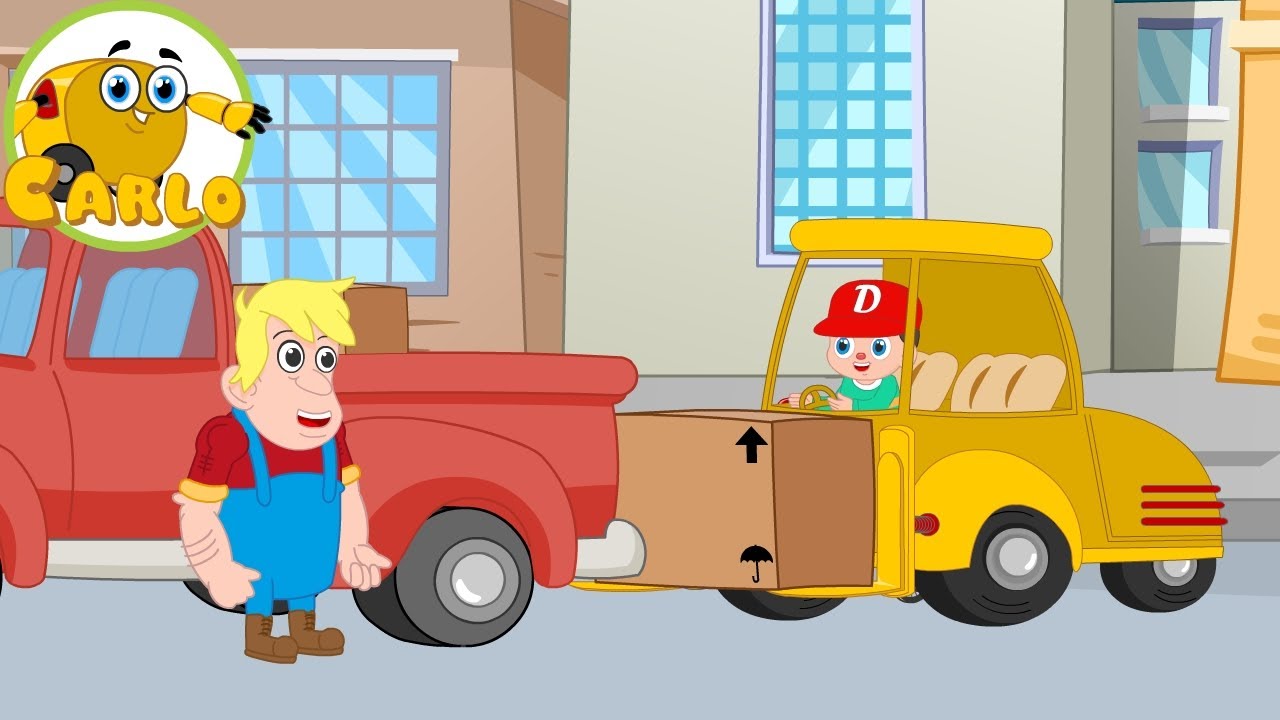 Membantu Supir Box | Doni Carlo | Puri Animation - YouTube