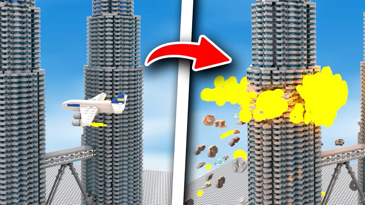 LEGO Plane Crashes | Animation - YouTube