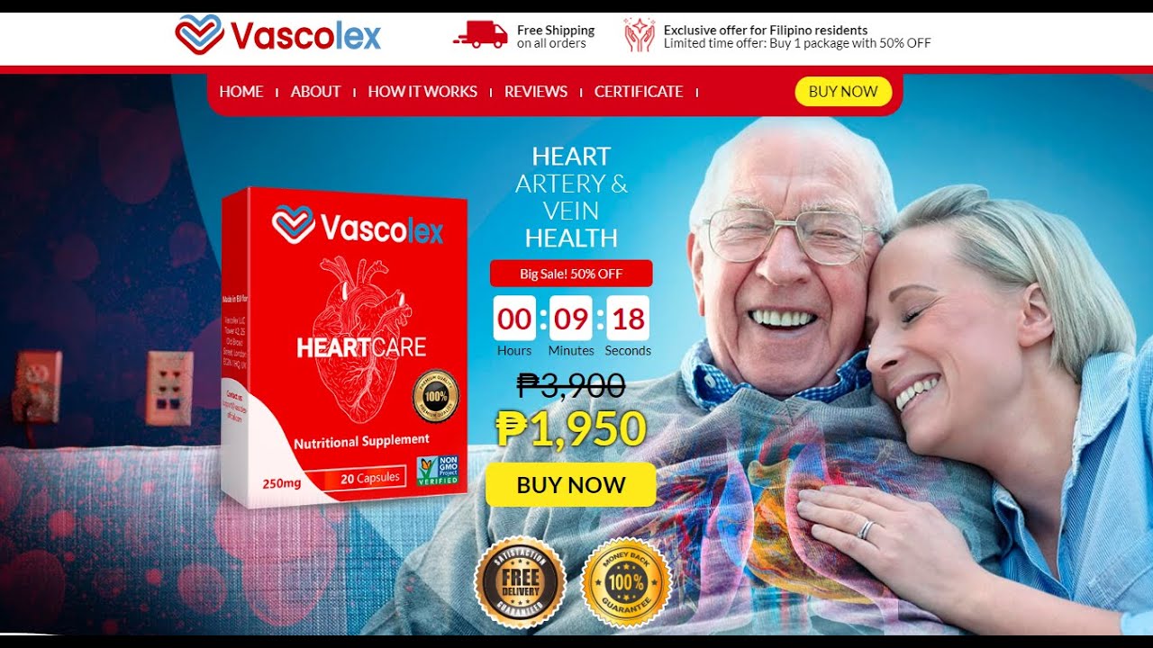 Vascolex official website,philipping - YouTube