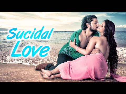 Sucidal Love | Latest Full Romantic Action Hindi Dubbed Movie | Rakesh Adiga, Shubha Poonja