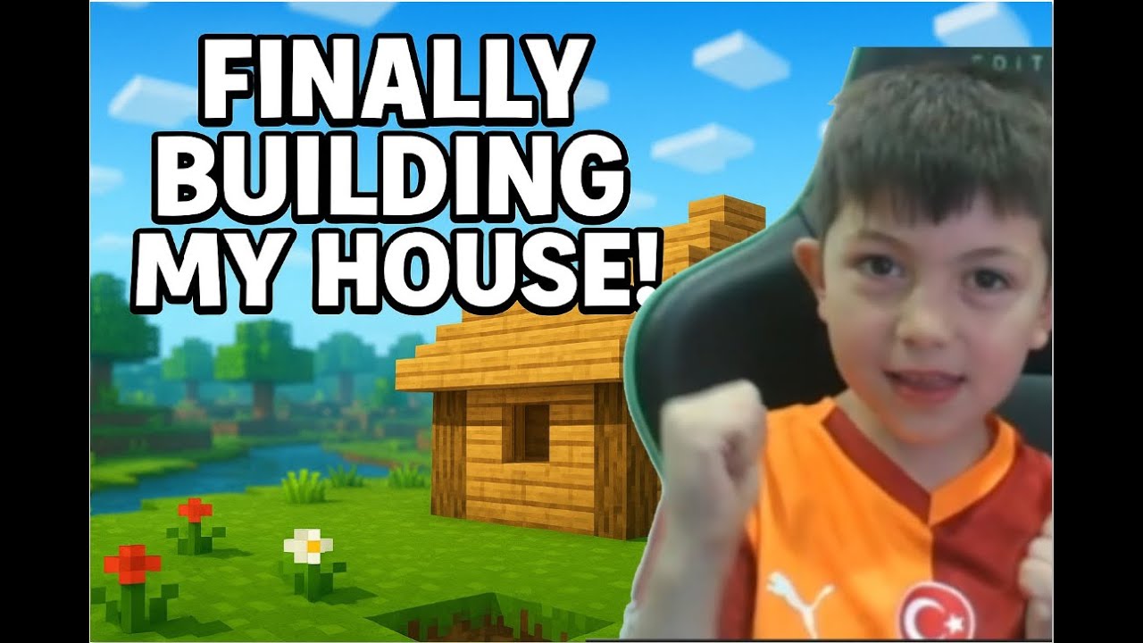 Finally Building My House in Minecraft Survival! - YouTube