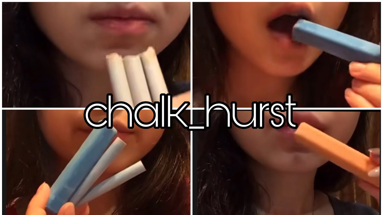 chalk hurst Asmr clips⚪️ - YouTube