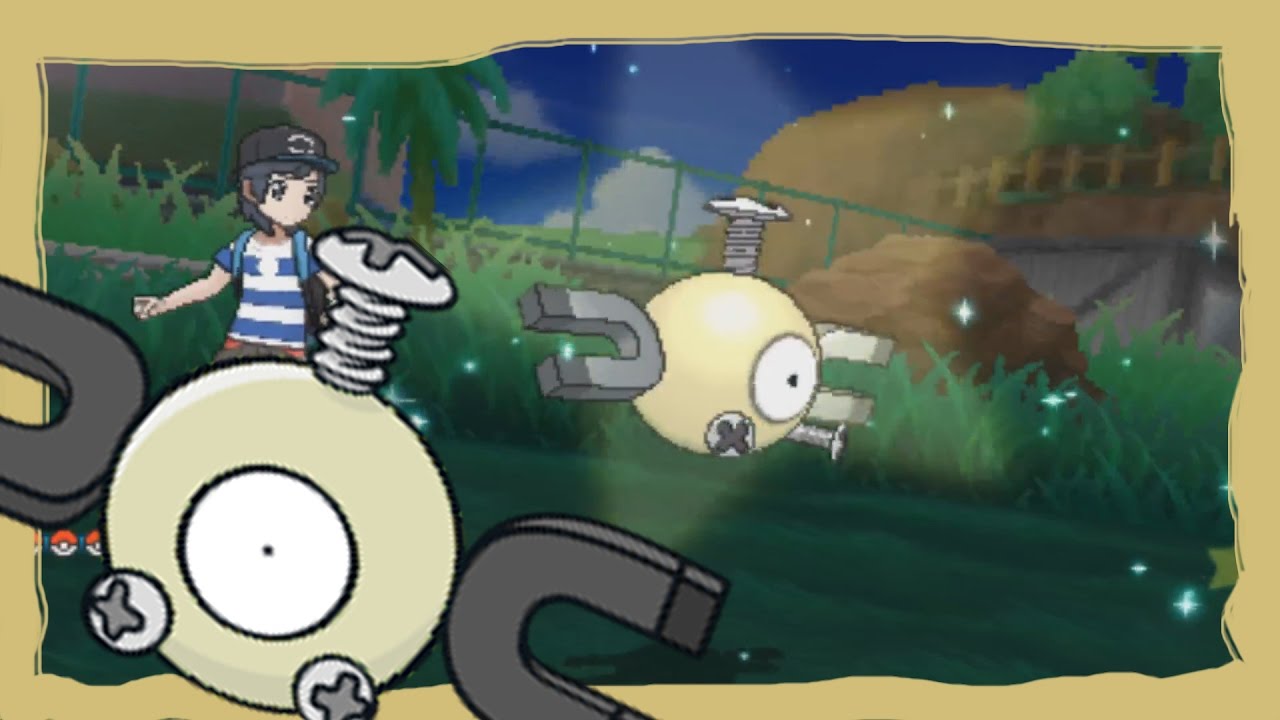 [LIVE] Shiny Magnemite in Moon after 1192 REs. (First Gen VII shiny ...