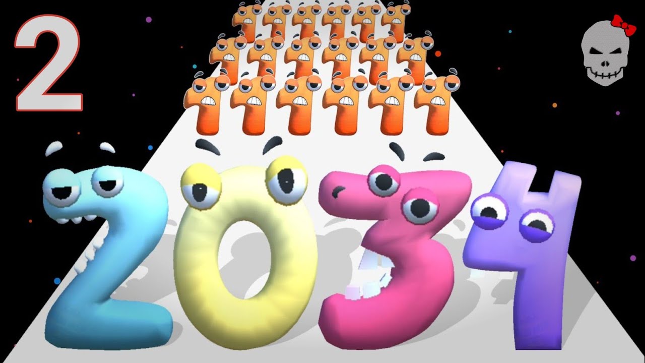 Match The Number 2034.. Merge Number Run Satisfying Gameplay ...