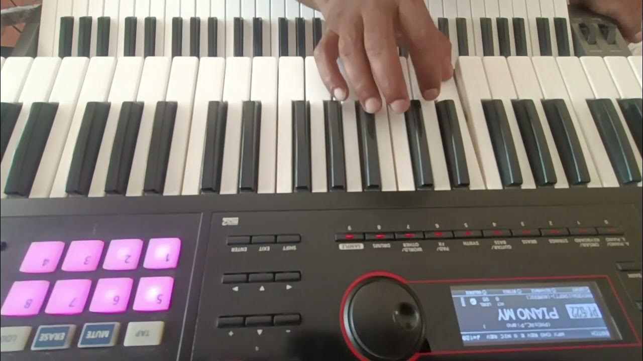 C major scale tutorial with chord - YouTube