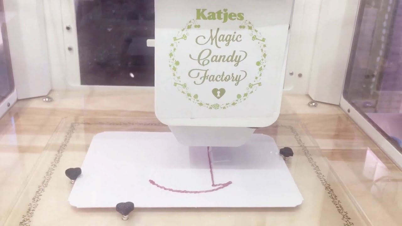 World's first 3-D gummy candy printer - YouTube