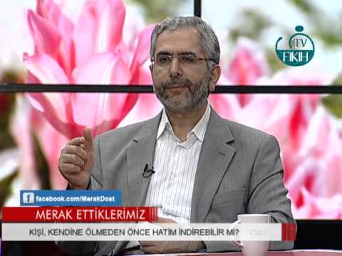 KİŞİ KENDİNE ÖLMEDEN ÖNCE HATİM İNDİREBİLİR Mİ?   SABRİ AKPOLAT