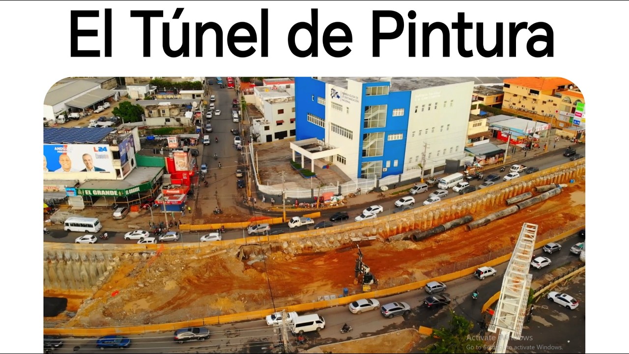 El Túnel de la Isabel Aguiar, diciembre del 2024. ¿Cómo va Pintura ...
